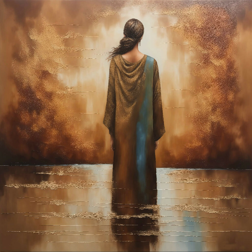 Infinite Resonance Whispered Reflection – Premium Abstract Cosmic Art