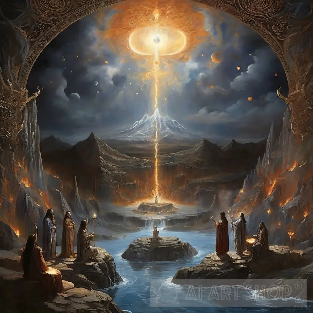 "The Creation of Eä - J.R.R. Tolkien Fantasy Art." This t...