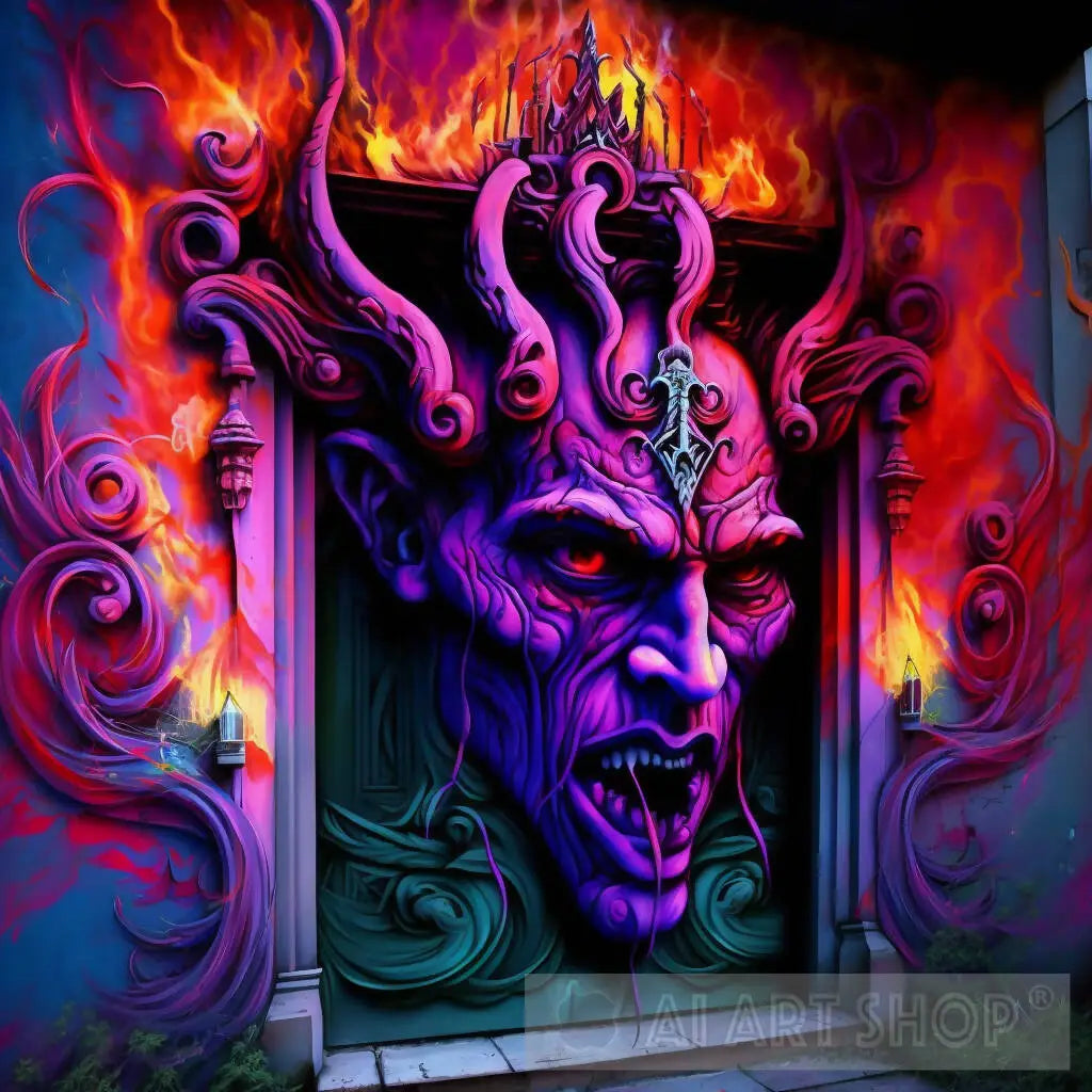 The devil in graffiti: series #2