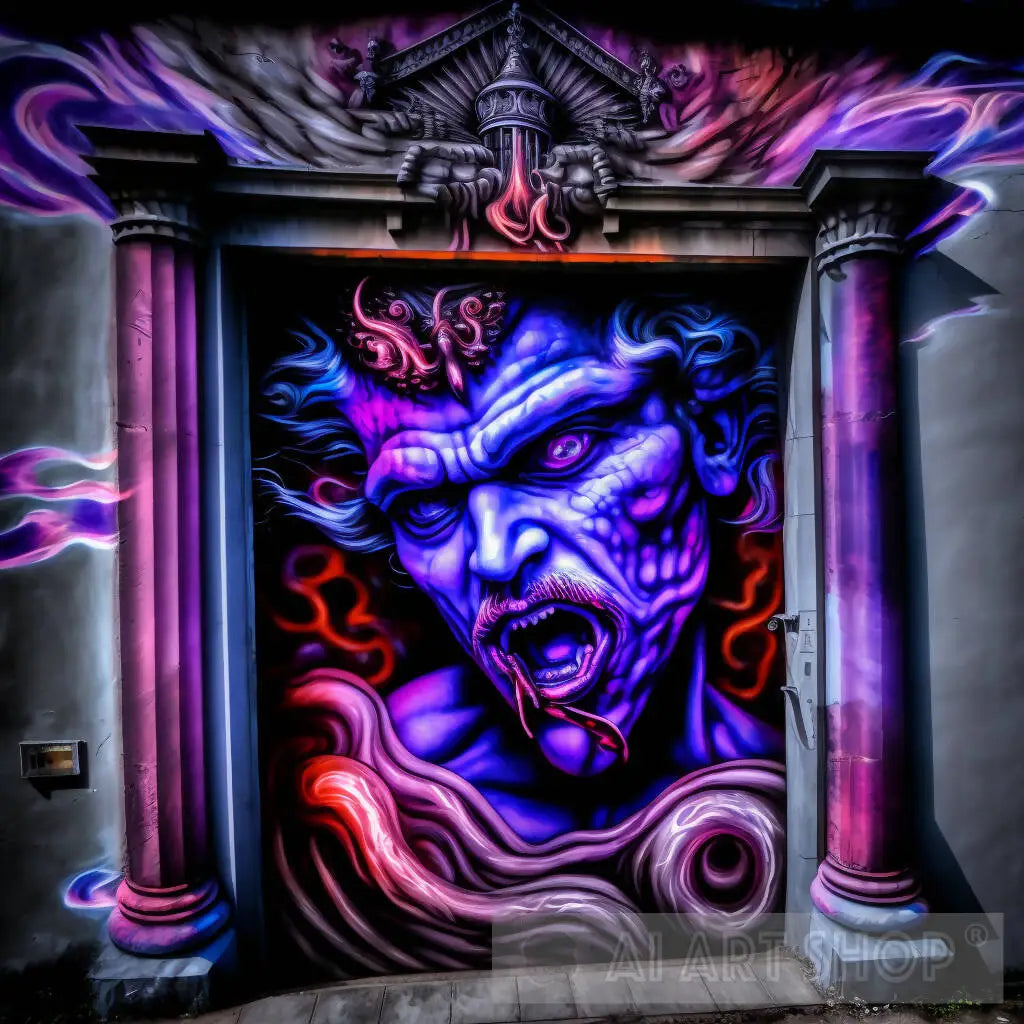 The devil in graffiti: series #6