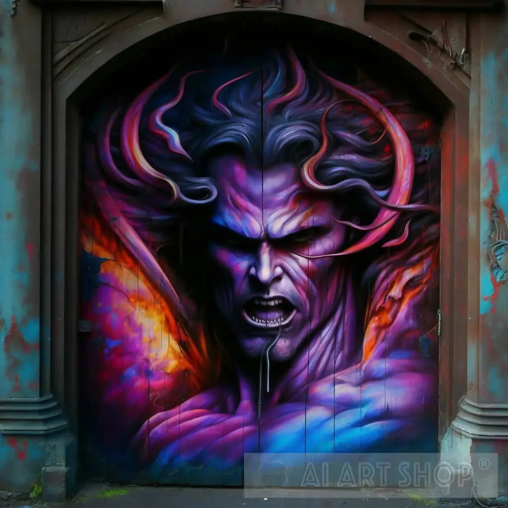 The devil in graffiti: series #7