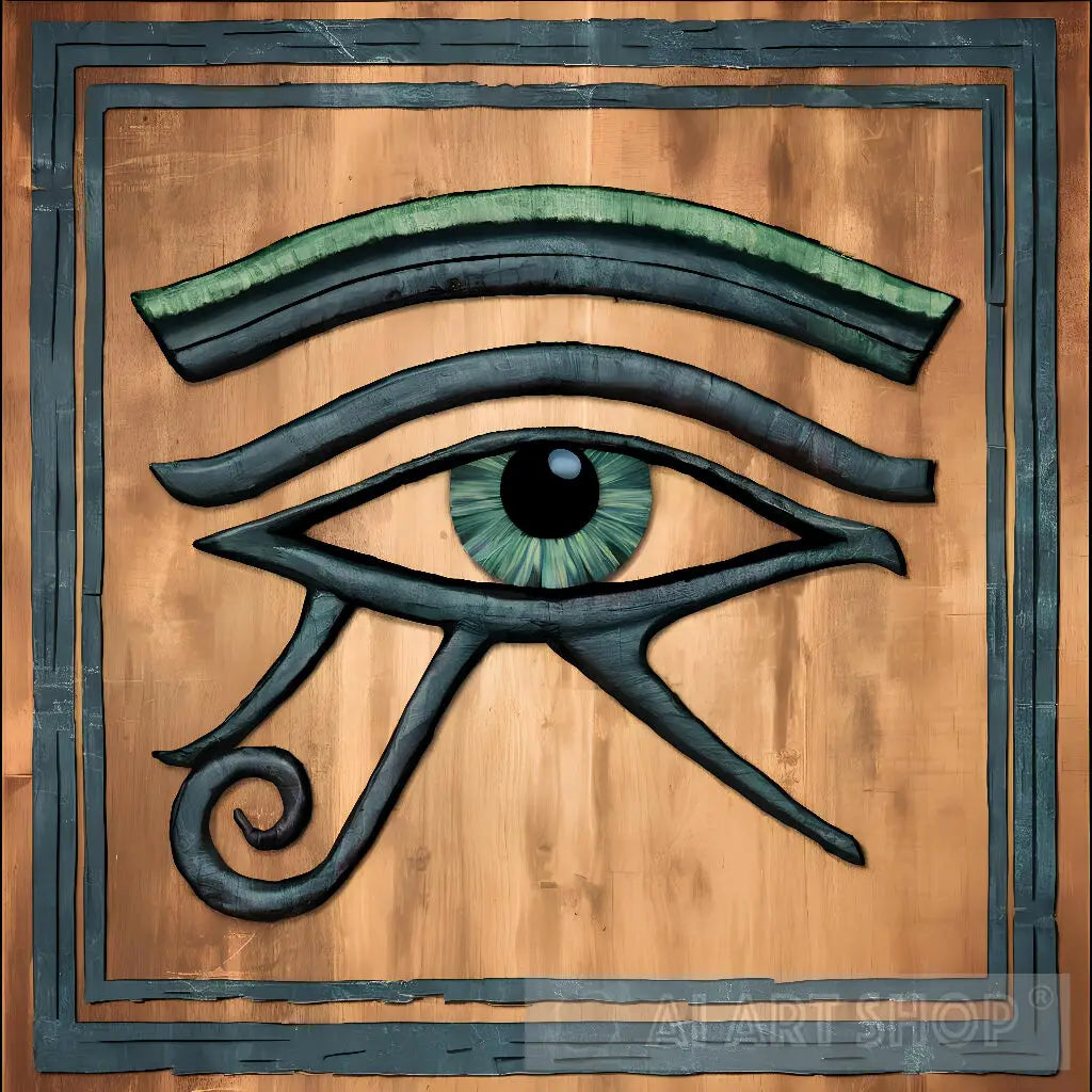The eye of Horus that sees everything