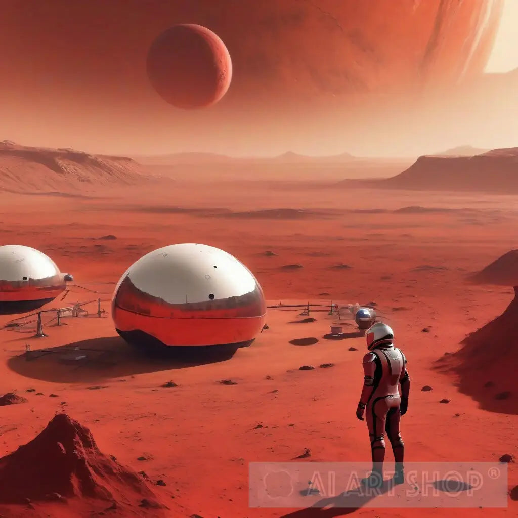First Man On Mars