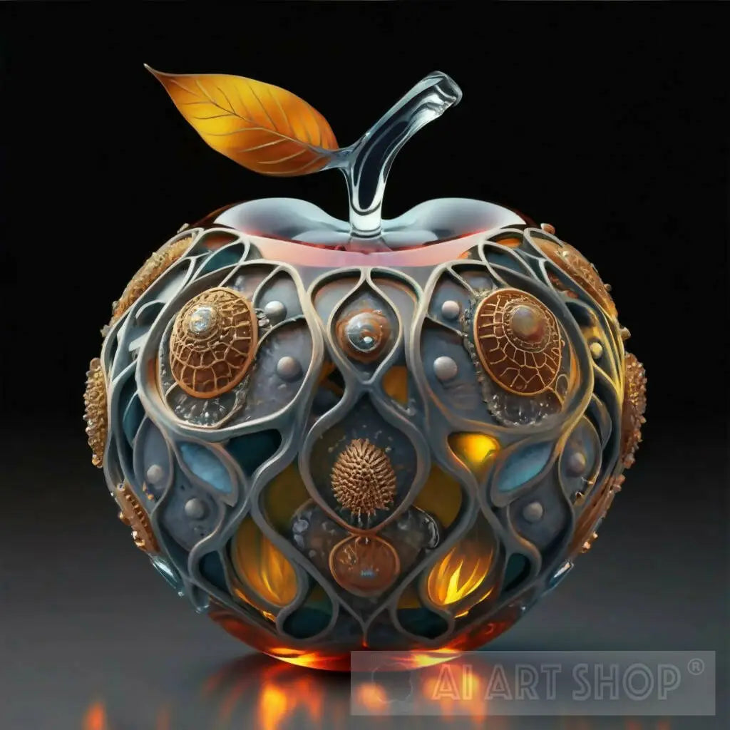 The glass apple