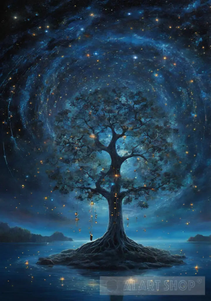 Artwork , interpenetration , heaven , earth