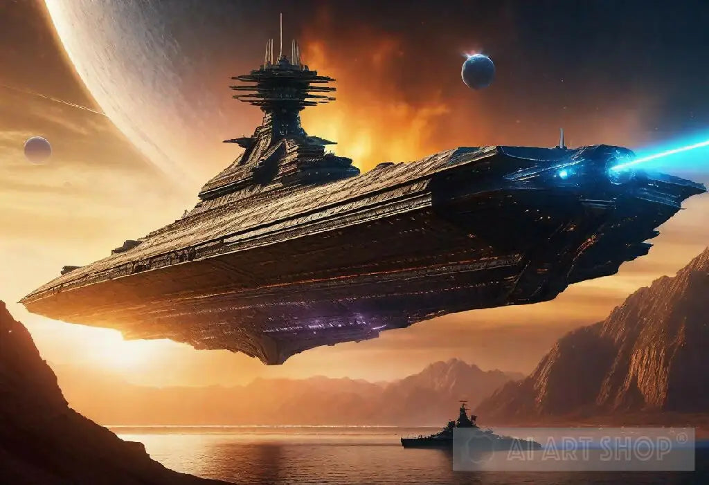 Sci-fi, science fiction, fantasy art