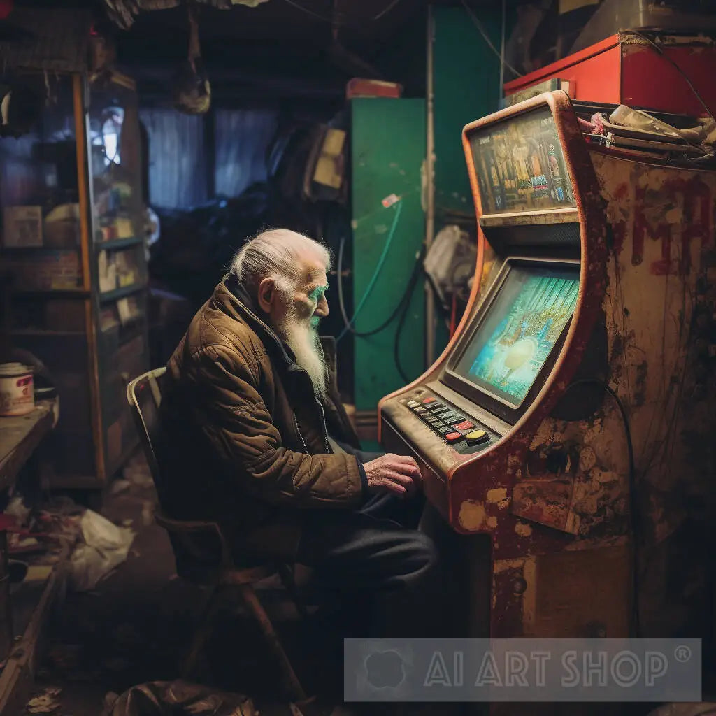 Video Game, Gaming, Arcade, Old, Photo, Museum