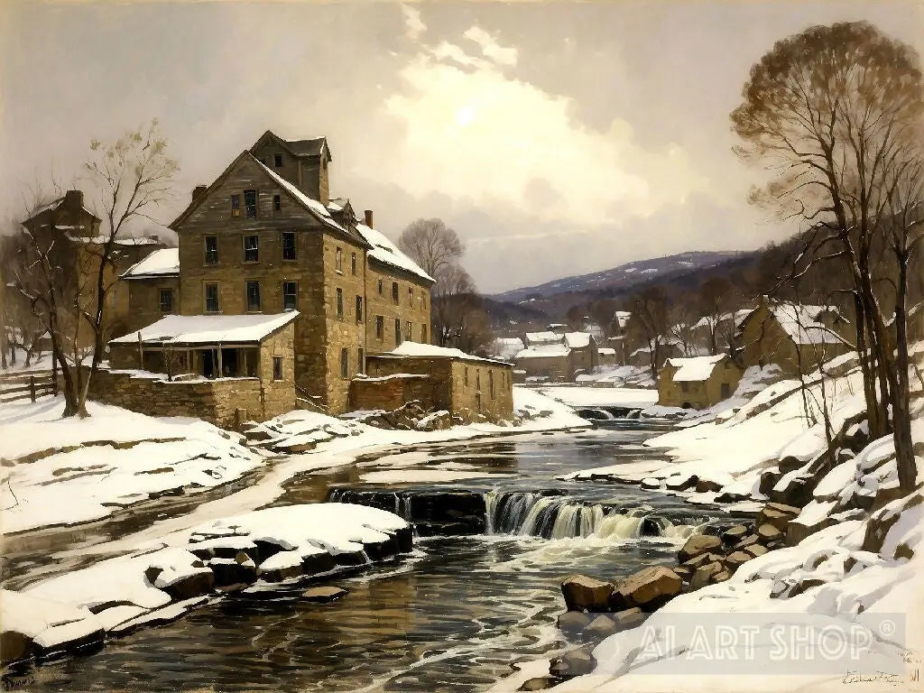 The mill in winter