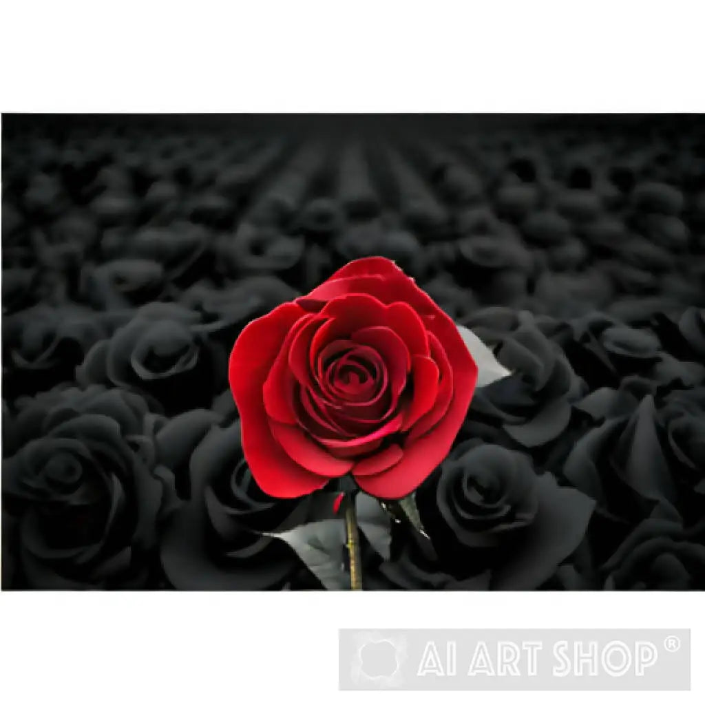 The Odd one out red rose Romans 12:2