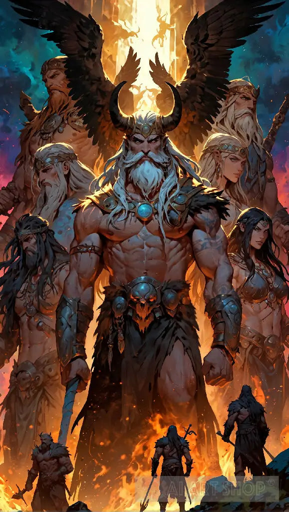 The Odyn King Of Gods