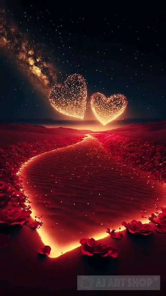 "The Path of Love" - The name itself. Graceful weaving th...