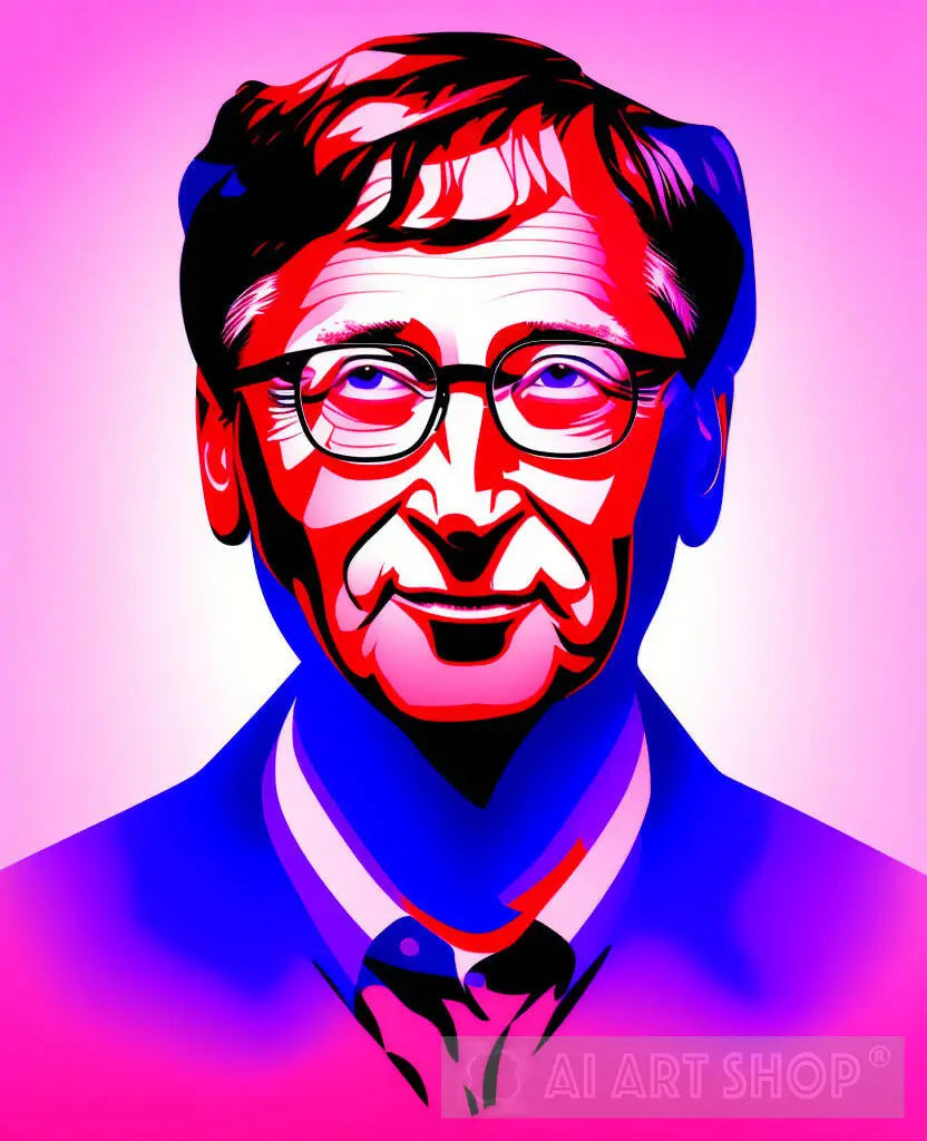 The Portrait of Bill Gates