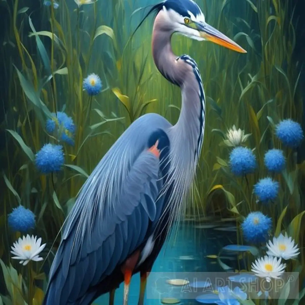 The sad bird meditates