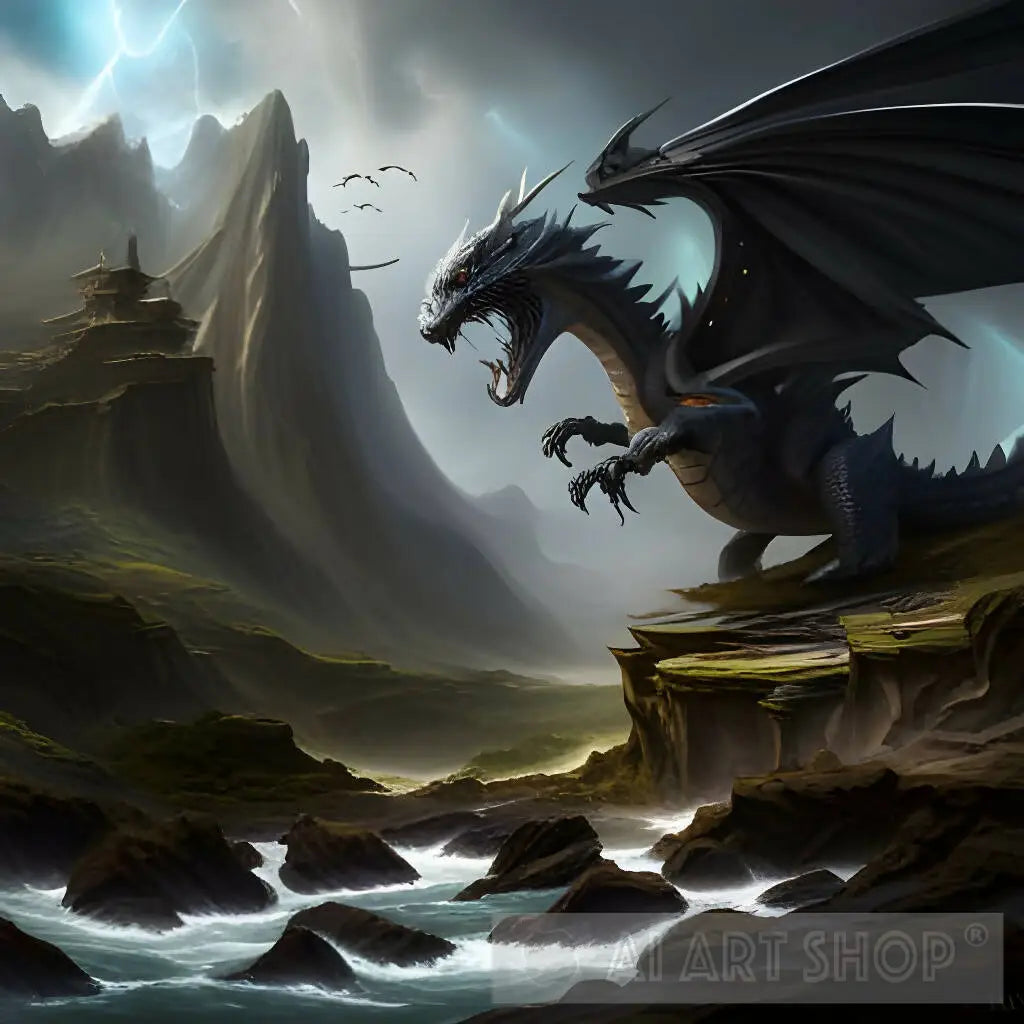 The Silver Sentinel, Dragon Art