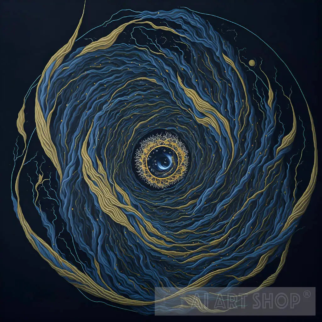 swirl, revolving, center, spiral, eternity, cosmos, artwork, abstra...