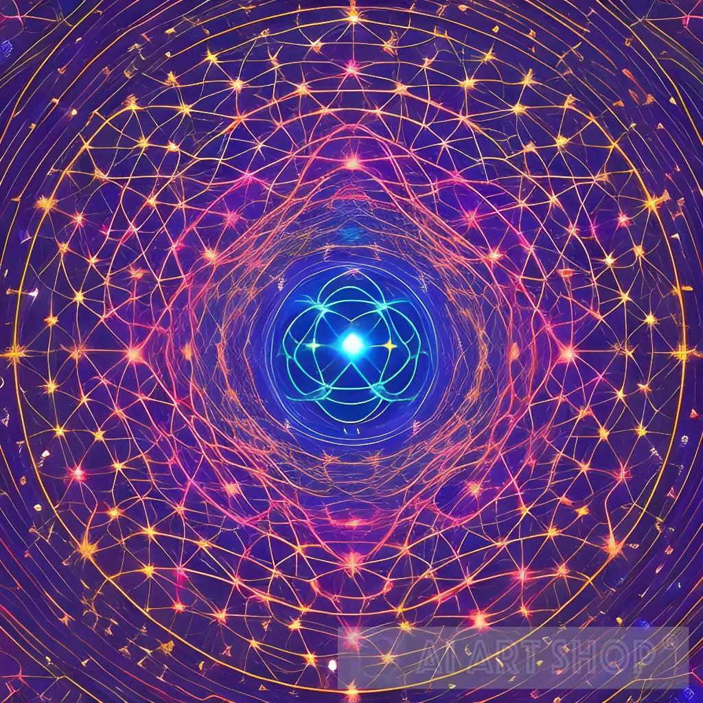 star, life, vibration, network, universe, light, space, radar, circ...