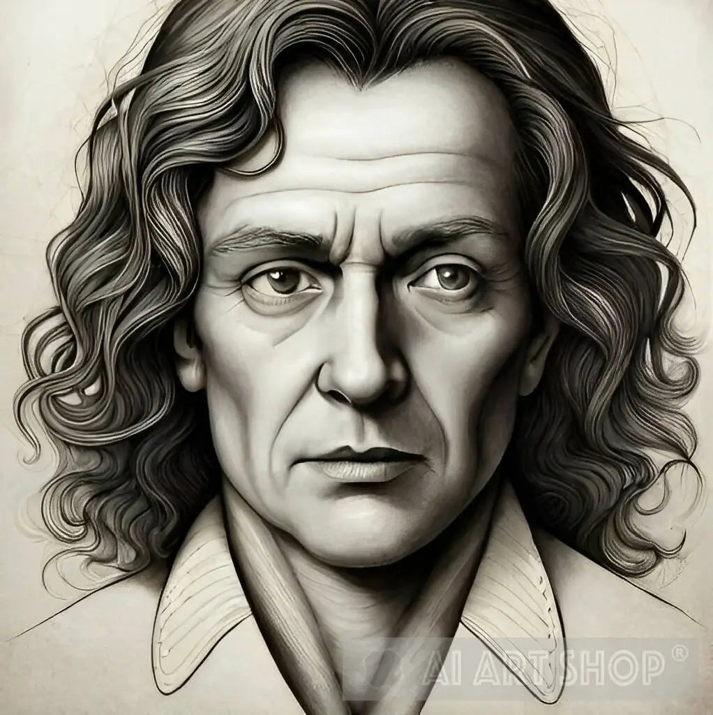 portrait, man, thinking