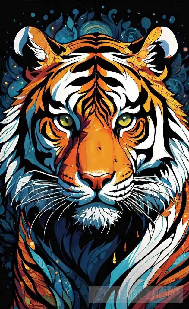 Tiger portrait