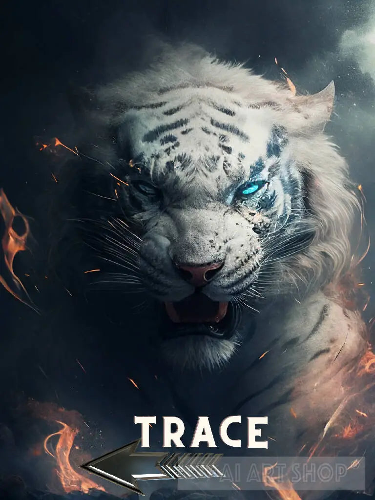 Tiger Trace Tiger Art By Trace