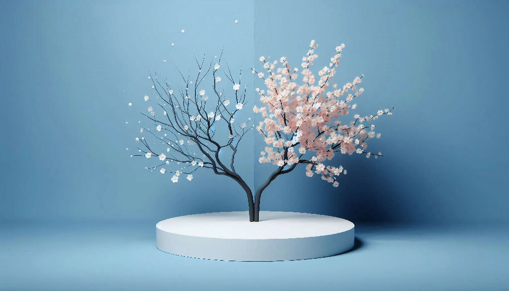 Spring and Winter Tree No. 1