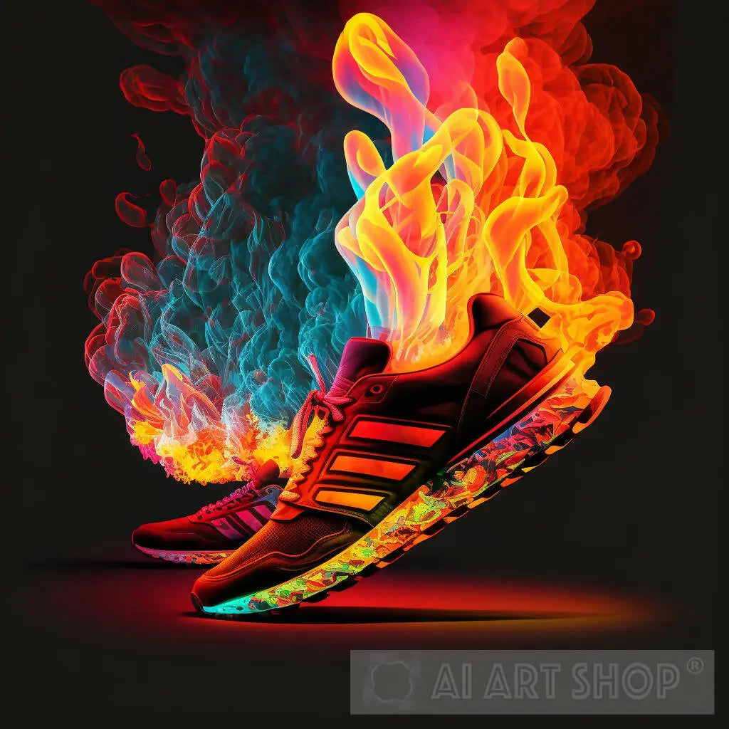 Trainer Neon Flames