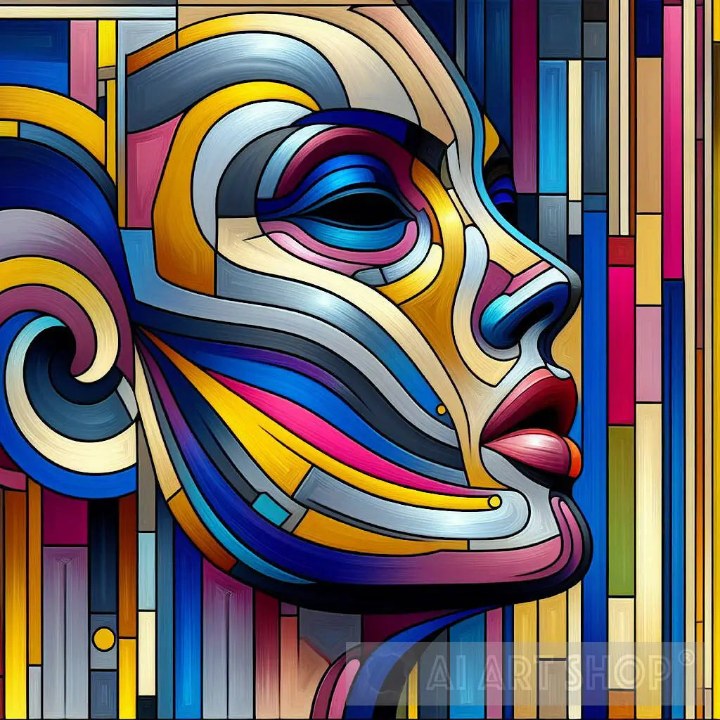 Transcending Norms: A Futuristic Spin on Beauty's Canvas