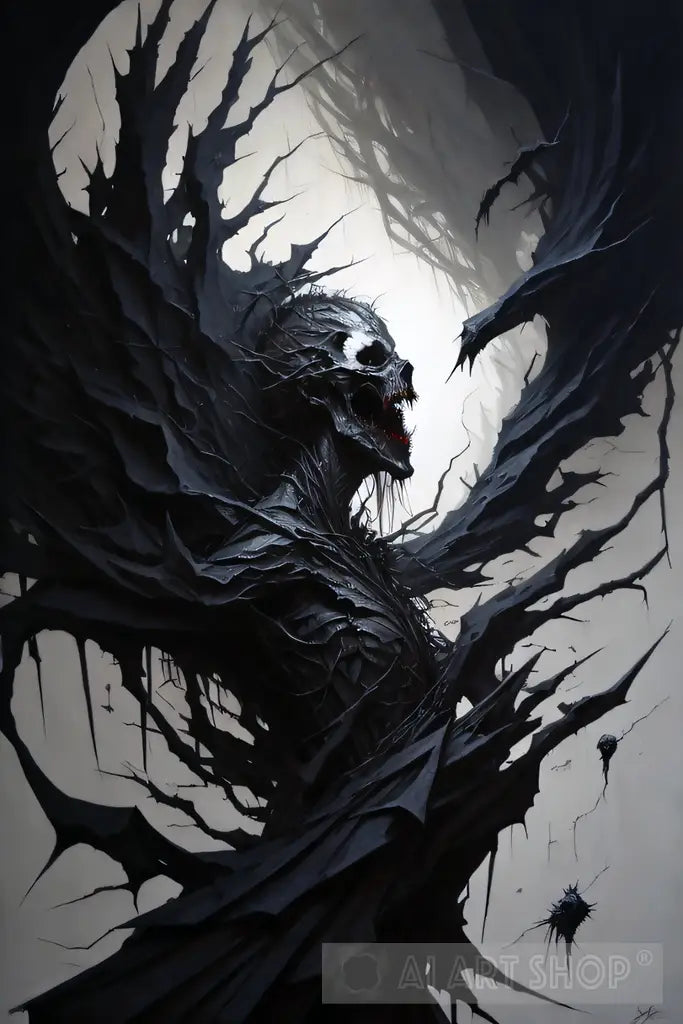 abstract, 3D, textured, phantom, spectre, ghostly, horror, haunting...