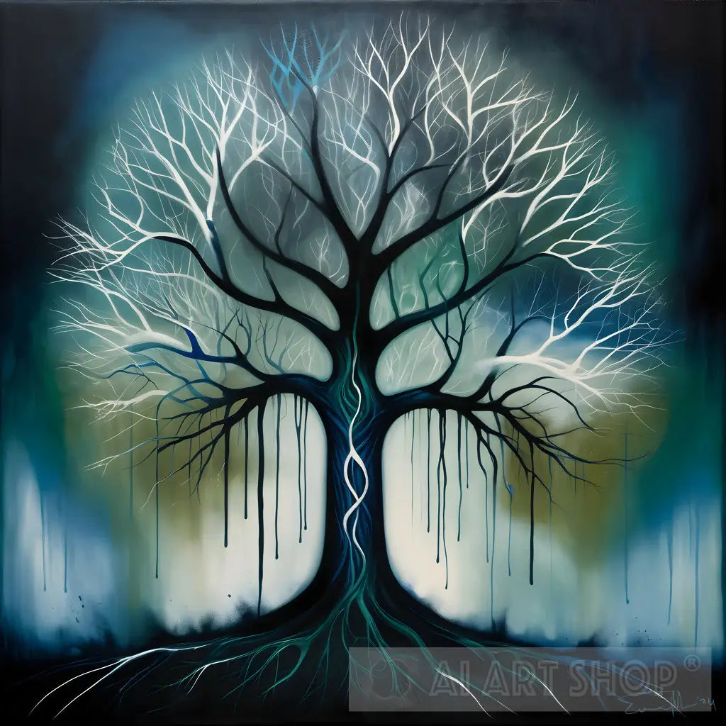 Tree Of Life AI Painting