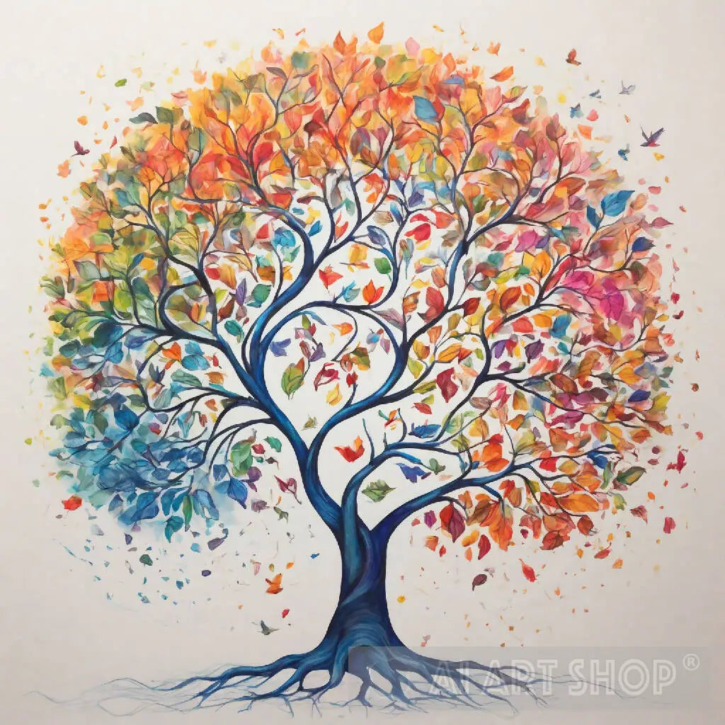 tree painting easy,tree painting ideas