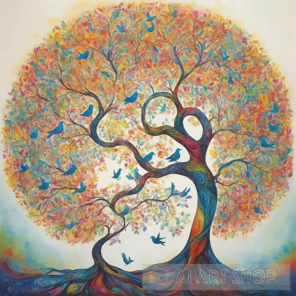 tree painting easy,tree painting ideas