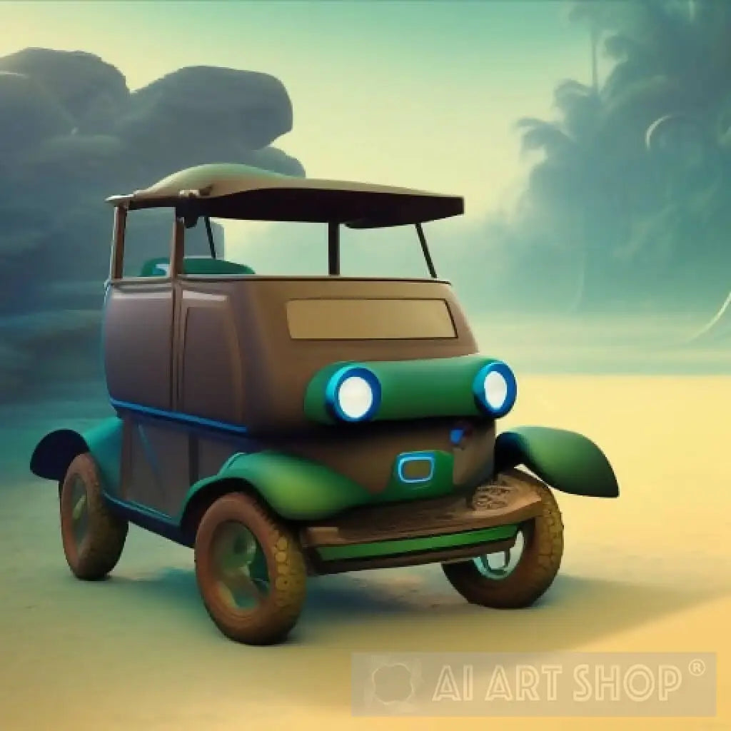 Tucker the Turtle electric Car