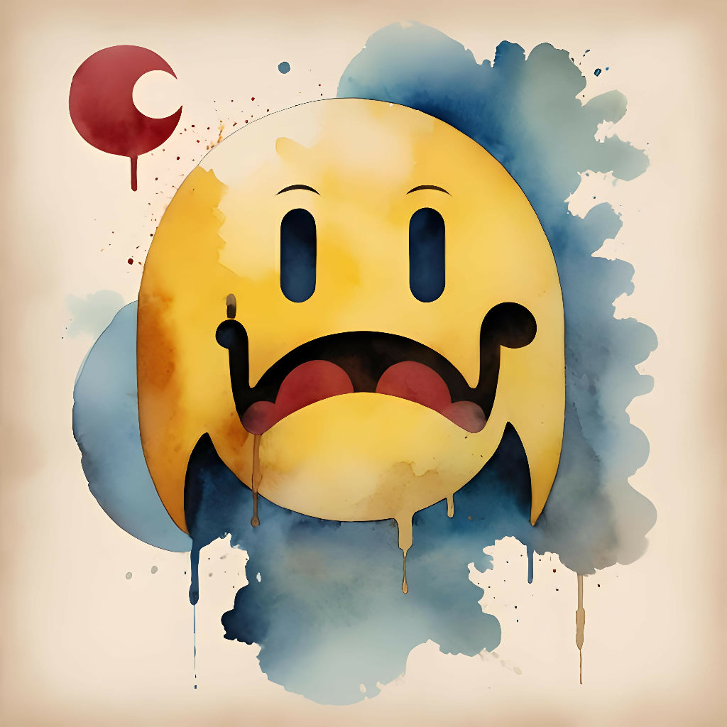 Sad Pac-Man Halloween