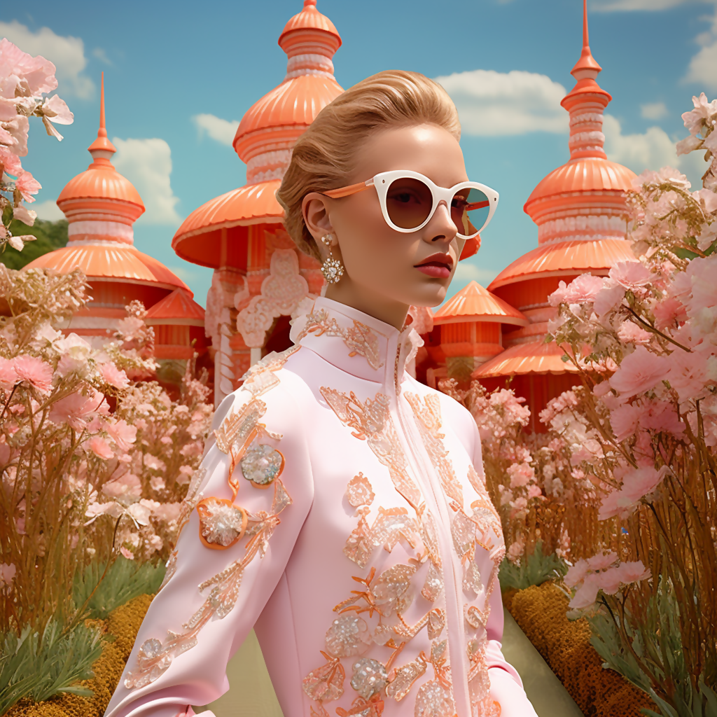 Muses of Light: Calista of the Radiant Sanctuary – Surreal Garden P...