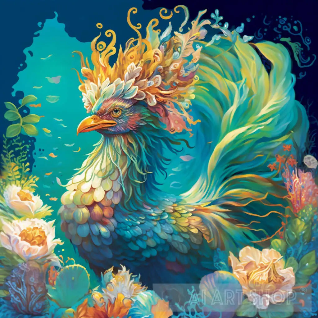 Underwater Animal Ocean Chicken