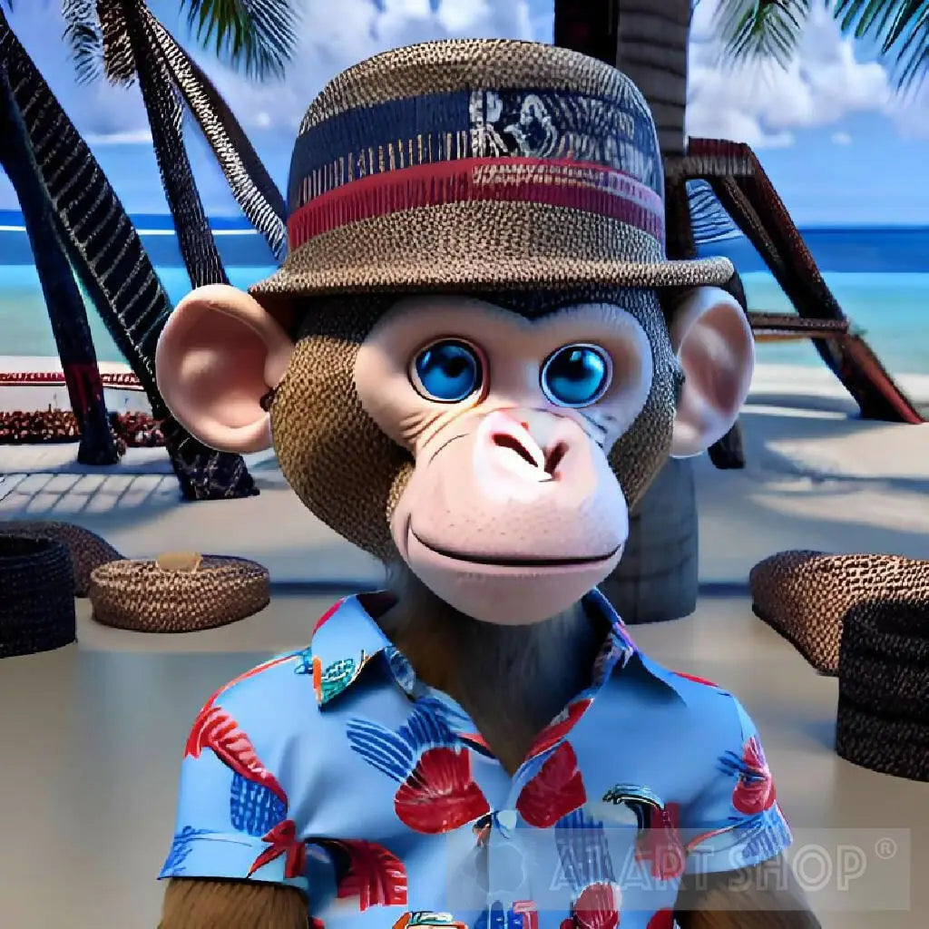 Vacation Vick Monkey