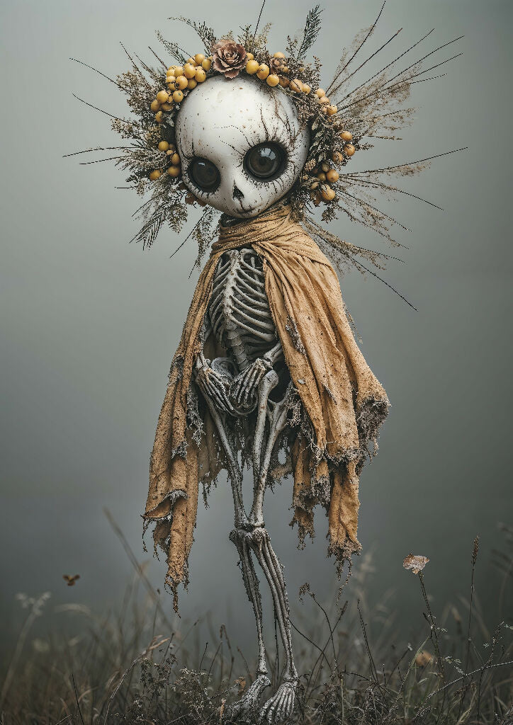 Macabre Doll Art: The Autumn Warden