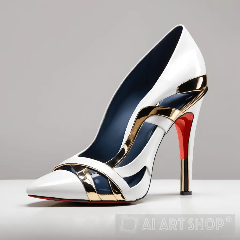 Velocity Vogue: AI-Infused High Heels Revving Up Style with Sleek L...