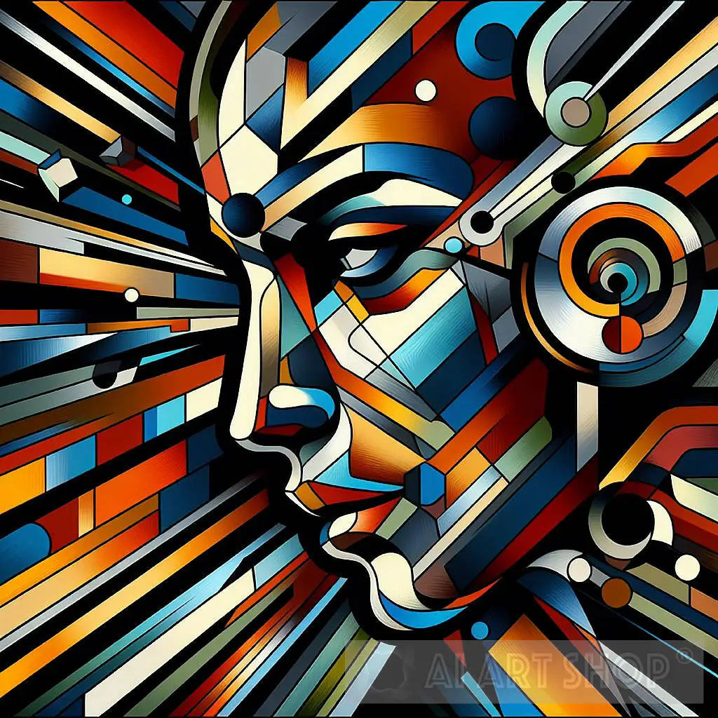 Vibrant Momentum: Geometric Expressions in Motion