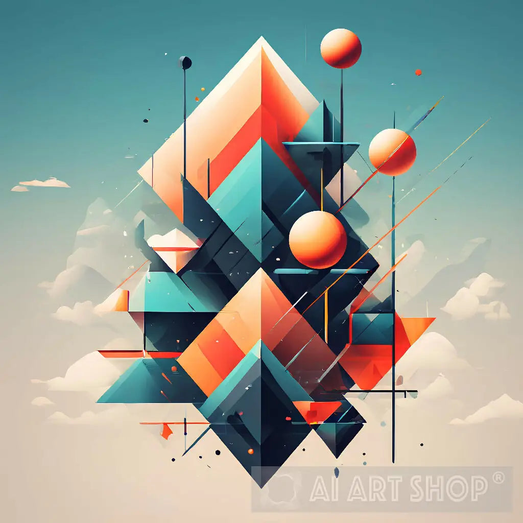 Geometric Transcendence: Surreal Architectural Exploration of Cosmo...