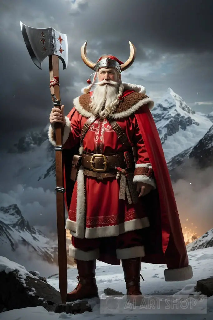 Viking Santa Claus