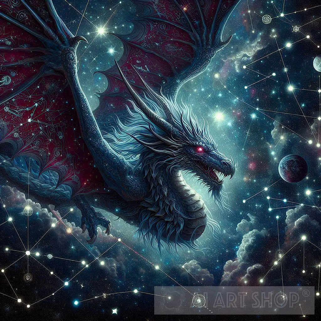 Virtual Serpentia: AI's Draconian Creation