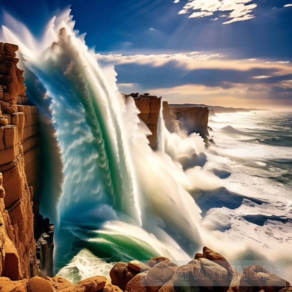 Visualize a powerful and amazing moment