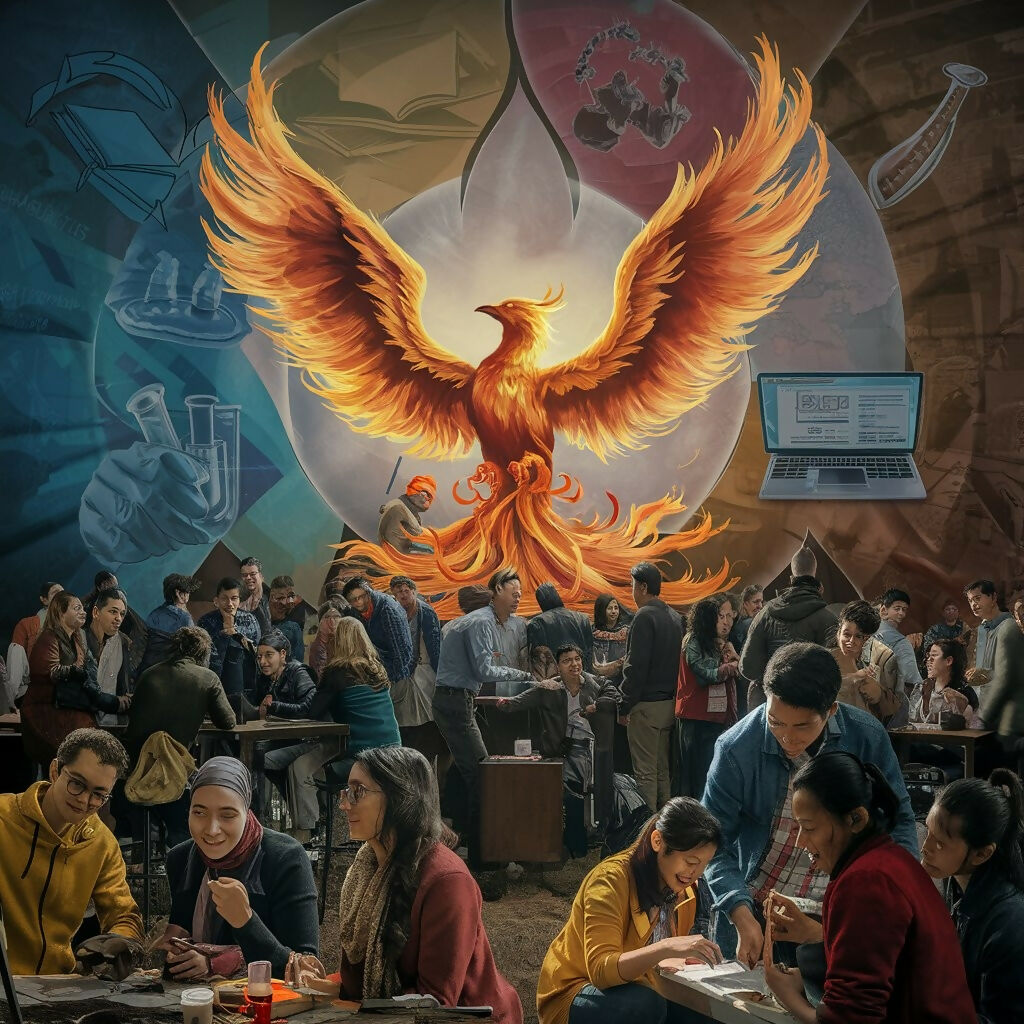 Phoenix Rising: Inspiring Digital Art Celebrates Diversity in Educa...