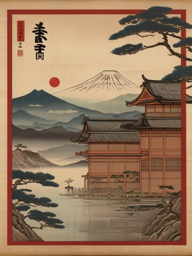 Japanese Triptych 3 of 3