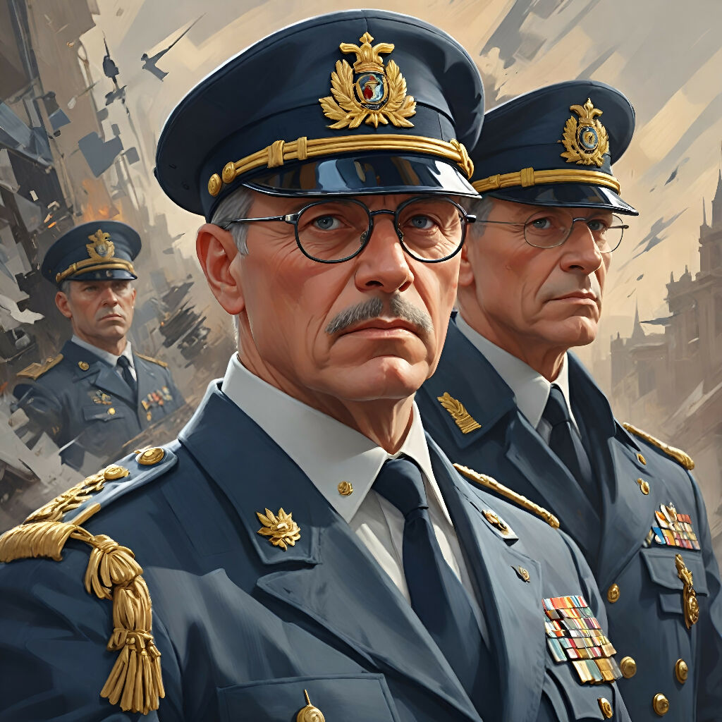Guardians of the Skies: Air Force Commanders | Powerful Military Art