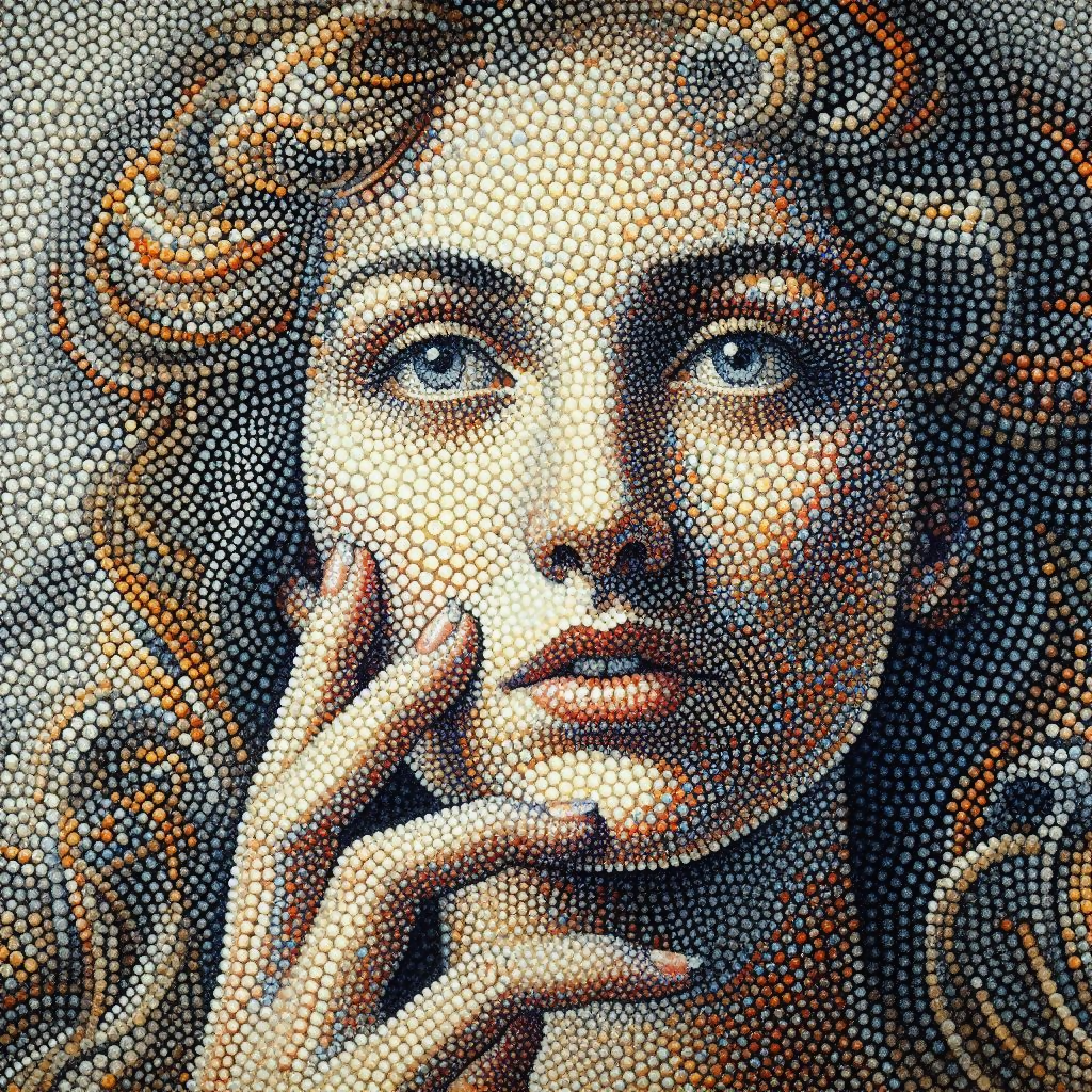 Colorful Dots: A Pointillist Masterpiece