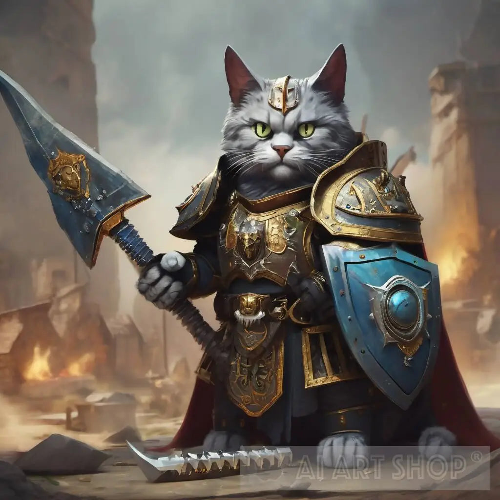 warhammer cat