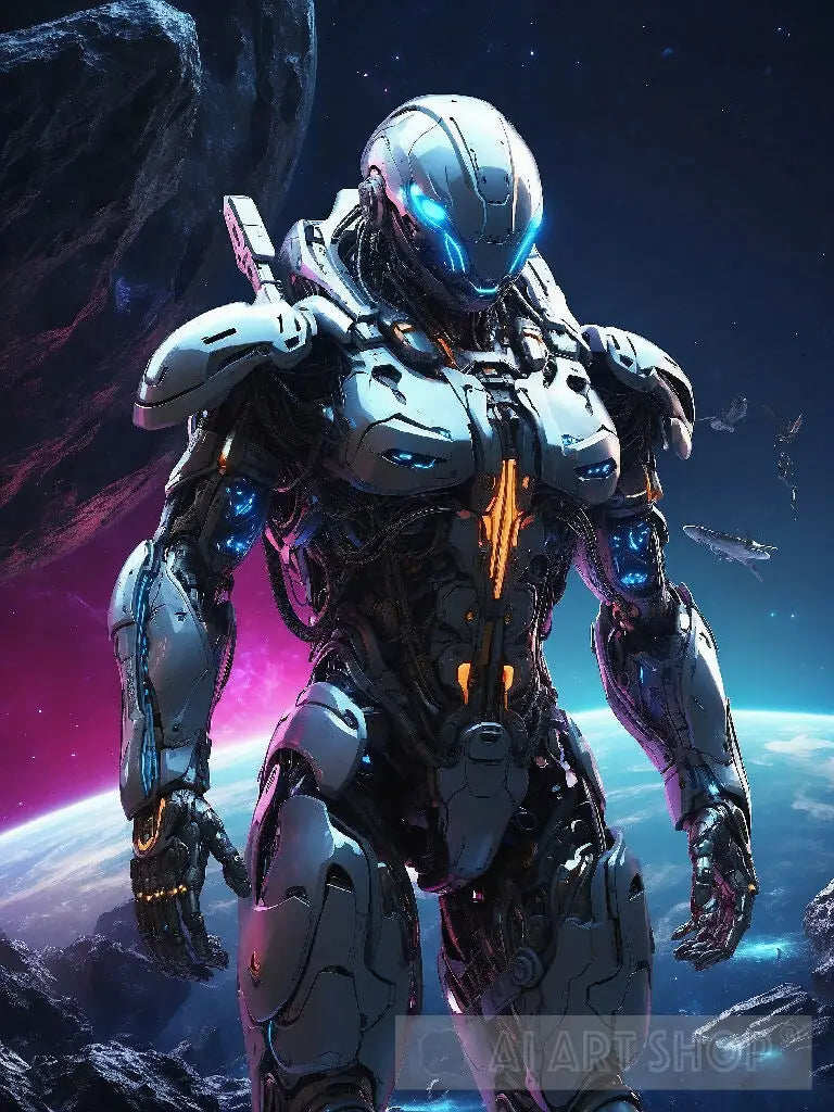 Whale in cyborg body #3