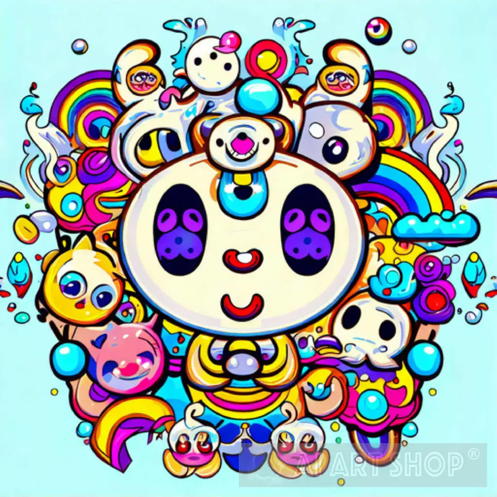 Cute cartoon characters, Digital art collection, Adorable artworks,...