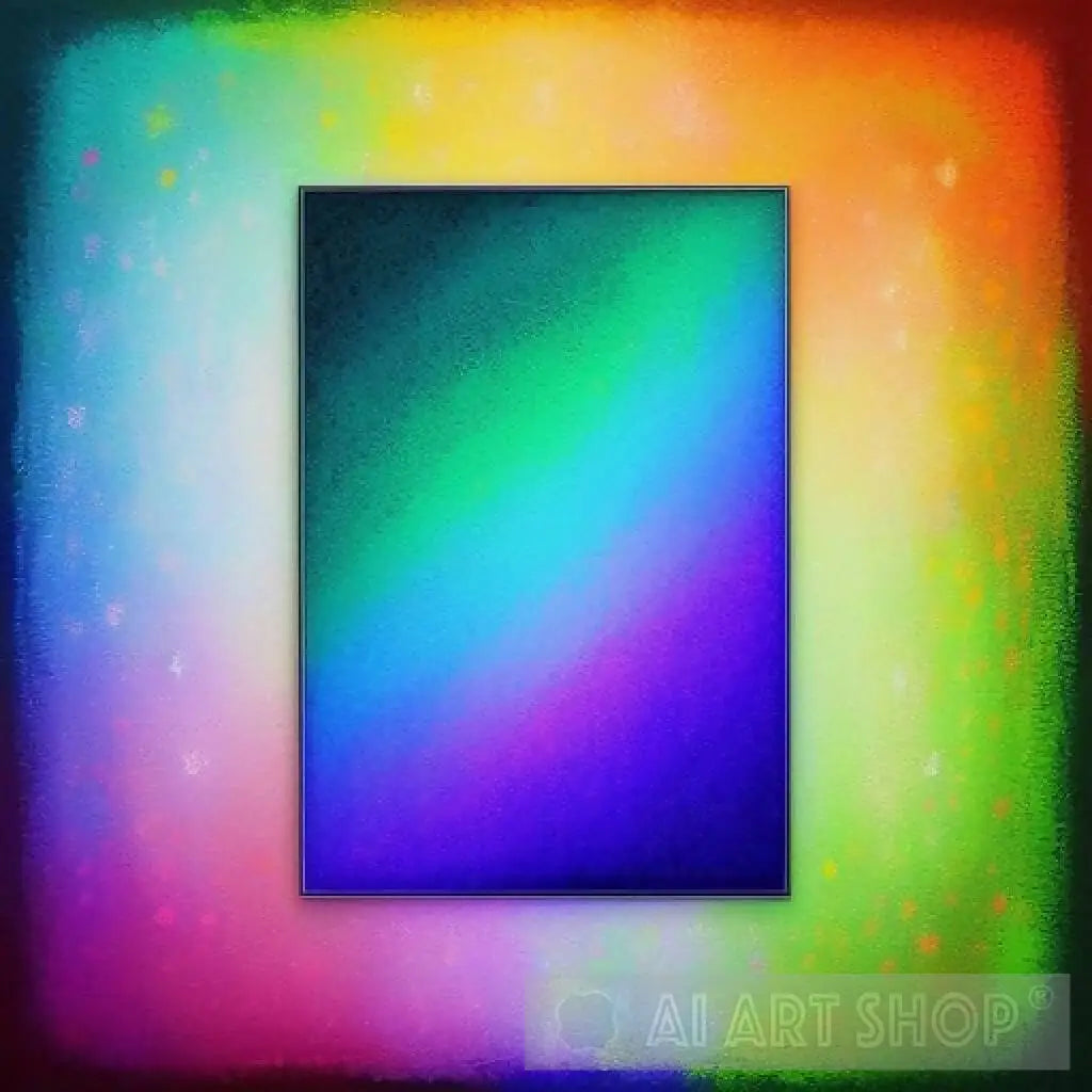 "Colorful Echo: Dual Palette Wall Art." "Vivid Fusio...